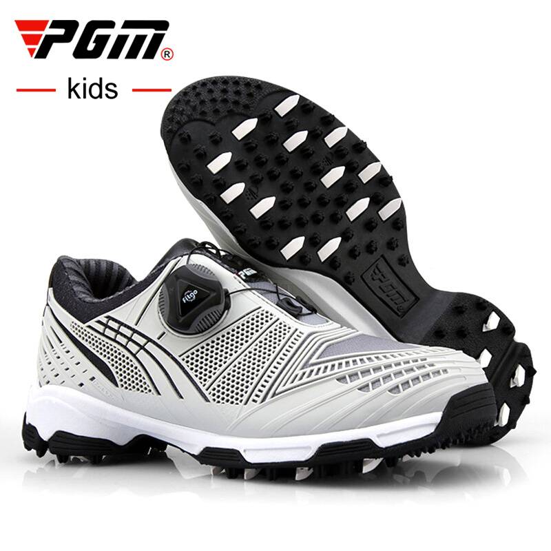 PGM-高尔夫男童防水旋转鞋带球鞋Boy Waterproof Rotating Shoelace Golf Shoes